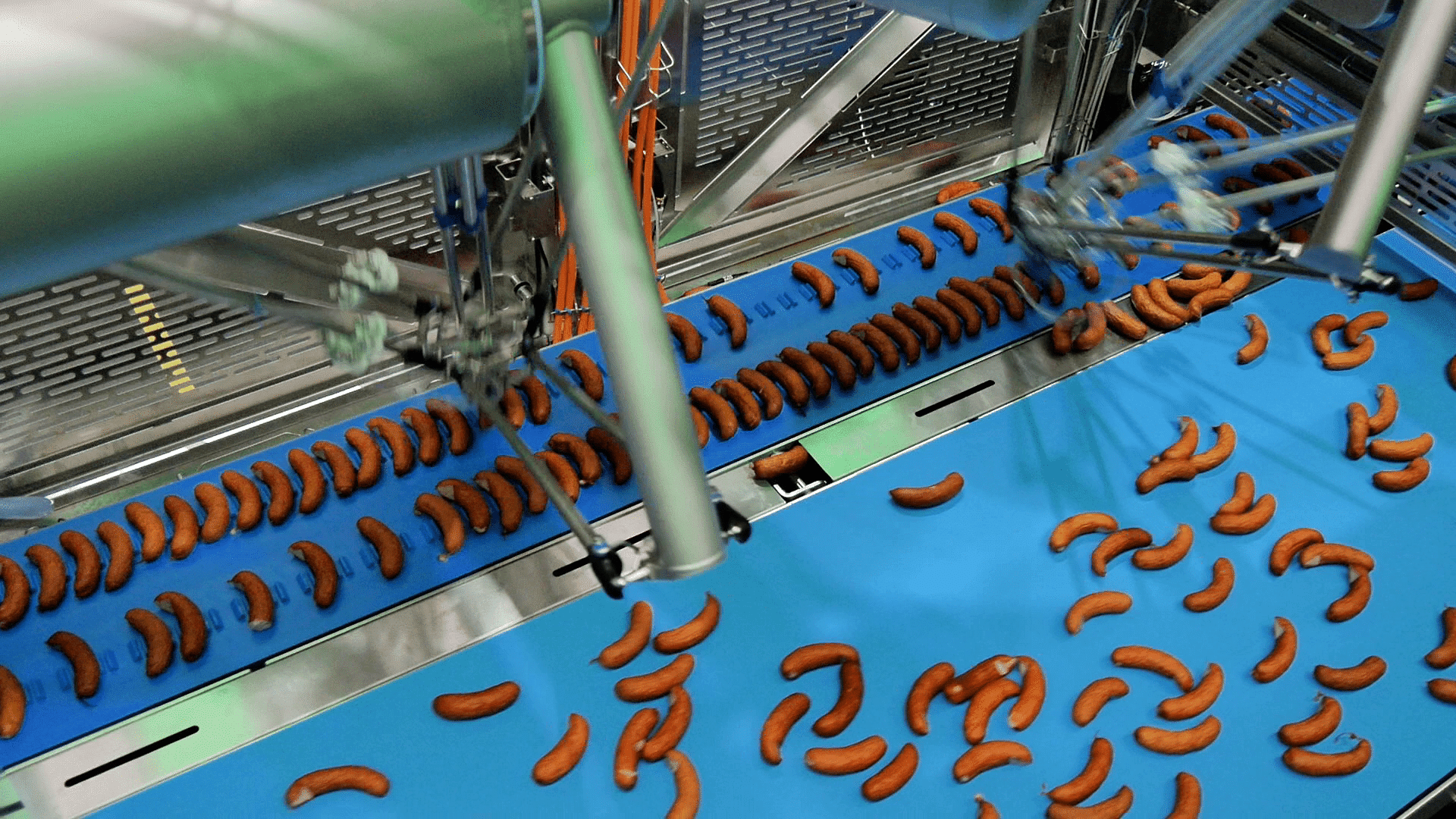 Curved Sausage Loader | Velec Systems