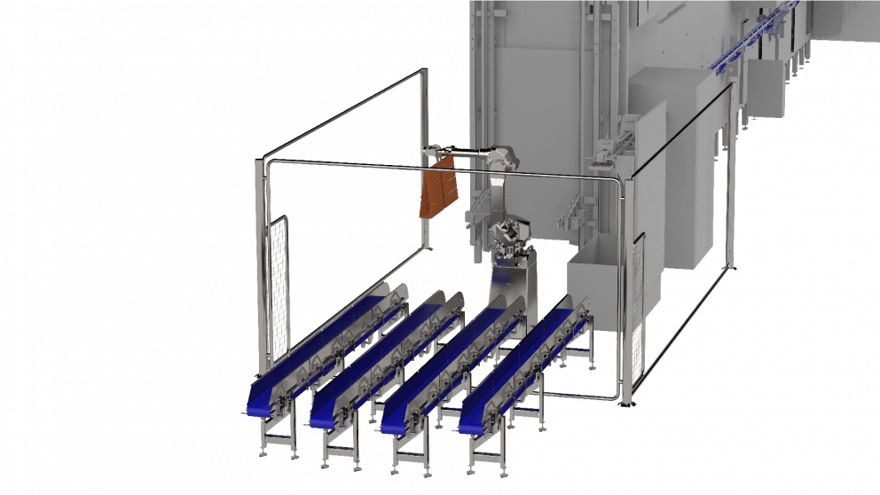 Continuous Oven Loading and Unloading | Velec Systems