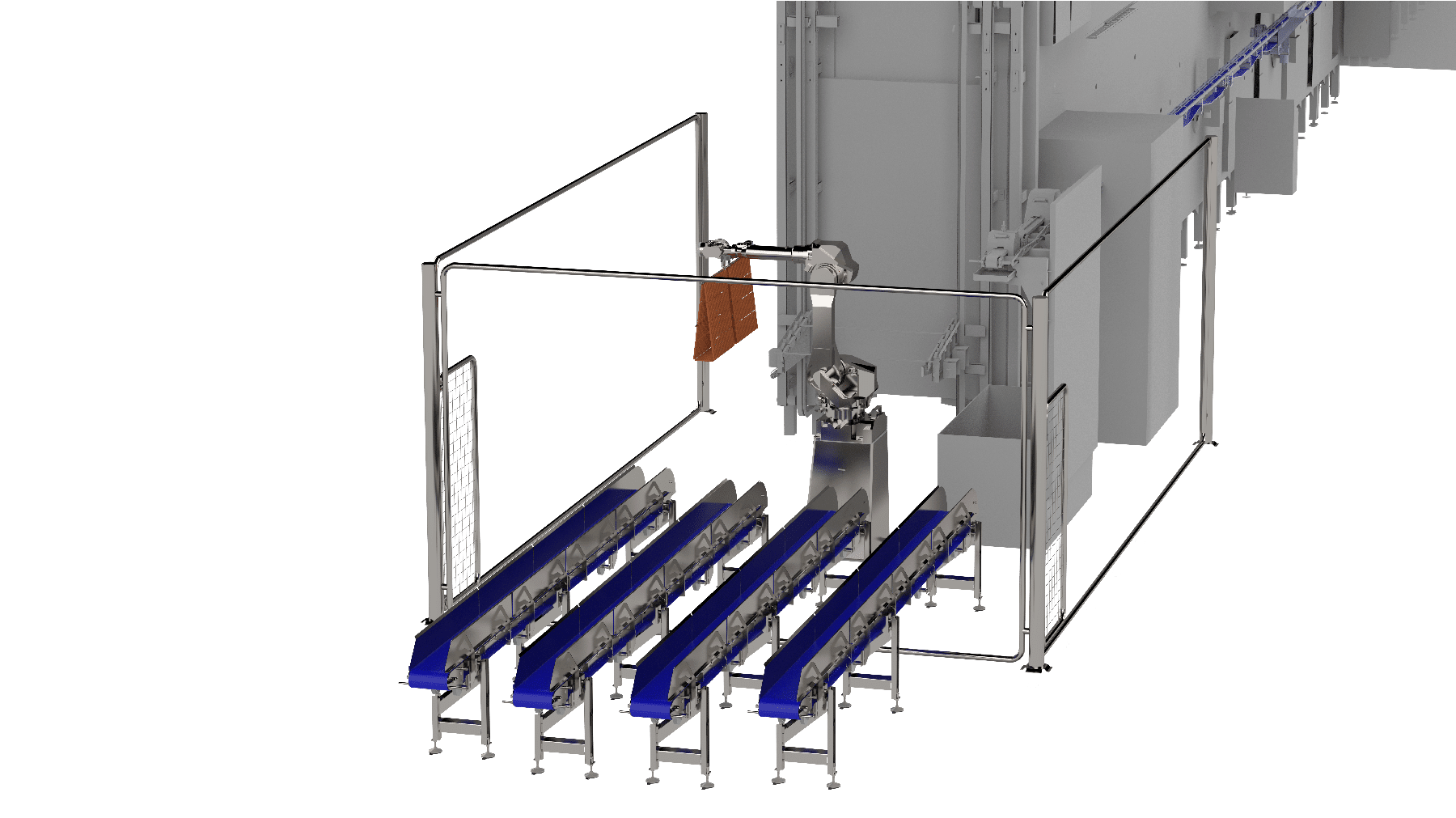 Continuous Oven Loading and Unloading | Velec Systems